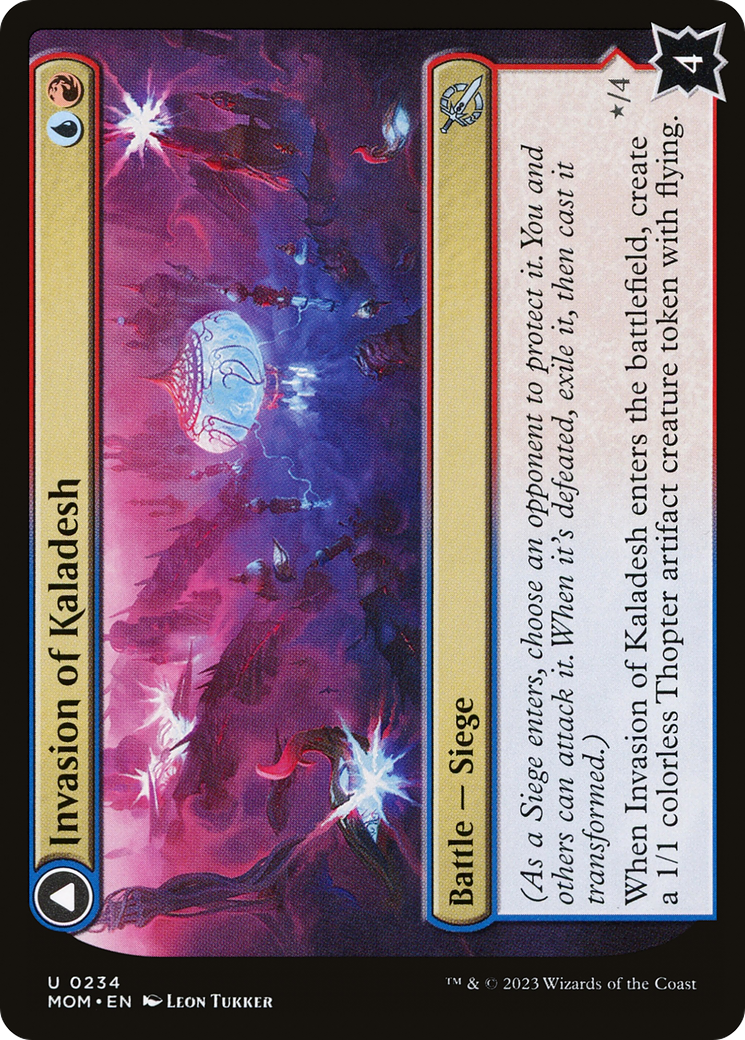 Invasion of Kaladesh // Aetherwing, Golden-Scale Flagship (0234 ...