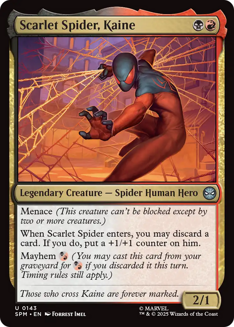 Scarlet Spider, Kaine (0143) | Haiku Gaming
