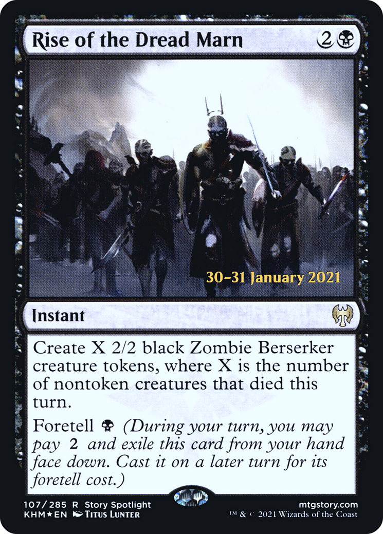 Rise of the Dread Marn (107/285) | Evolution Games