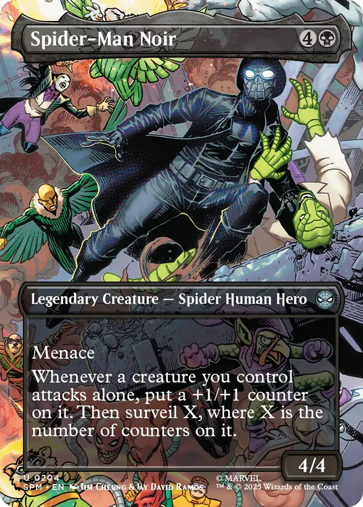 Spider-Man Noir (0204) | Haiku Gaming