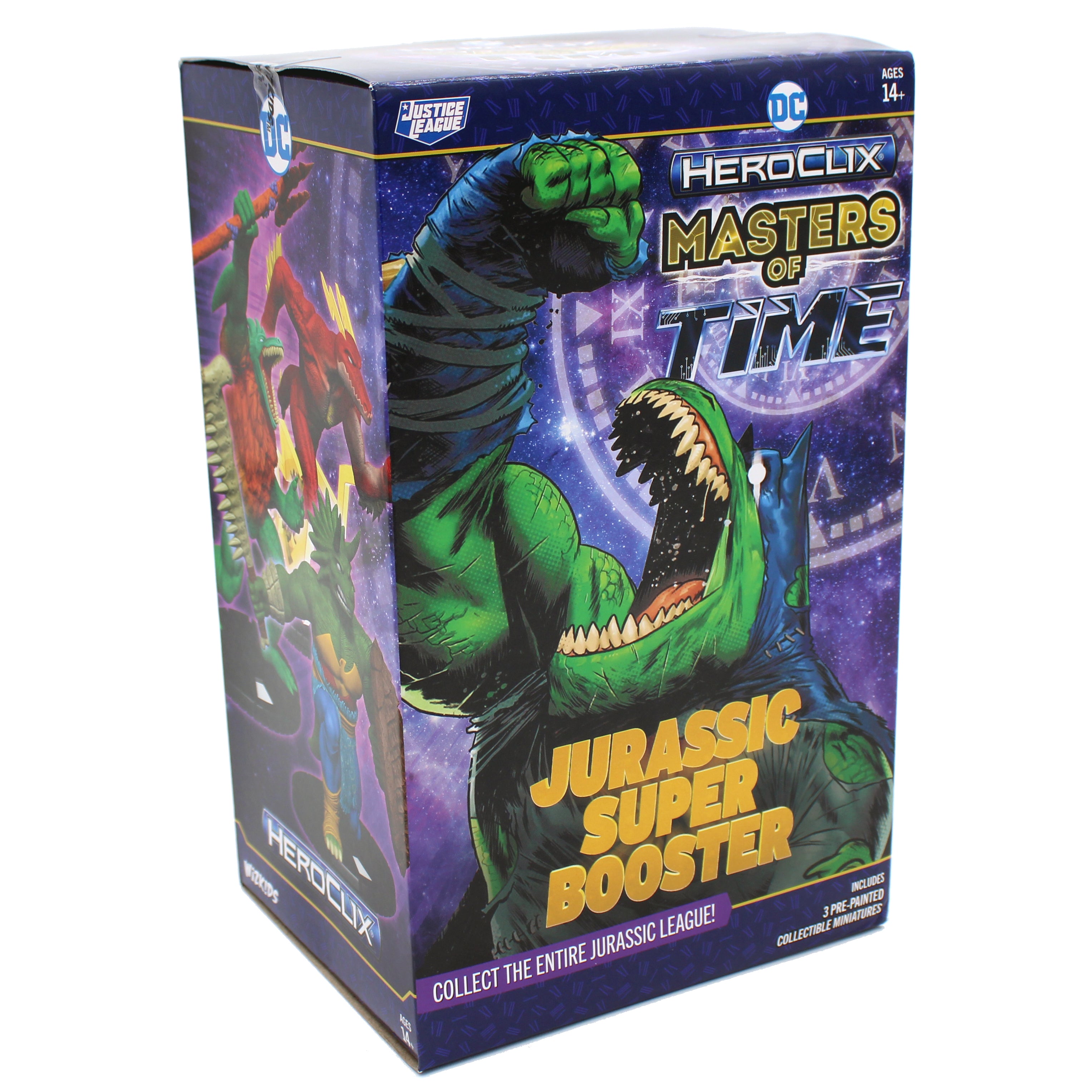 HeroClix: DC - Masters of Time Jurassic Super Booster Pack | Haiku Gaming