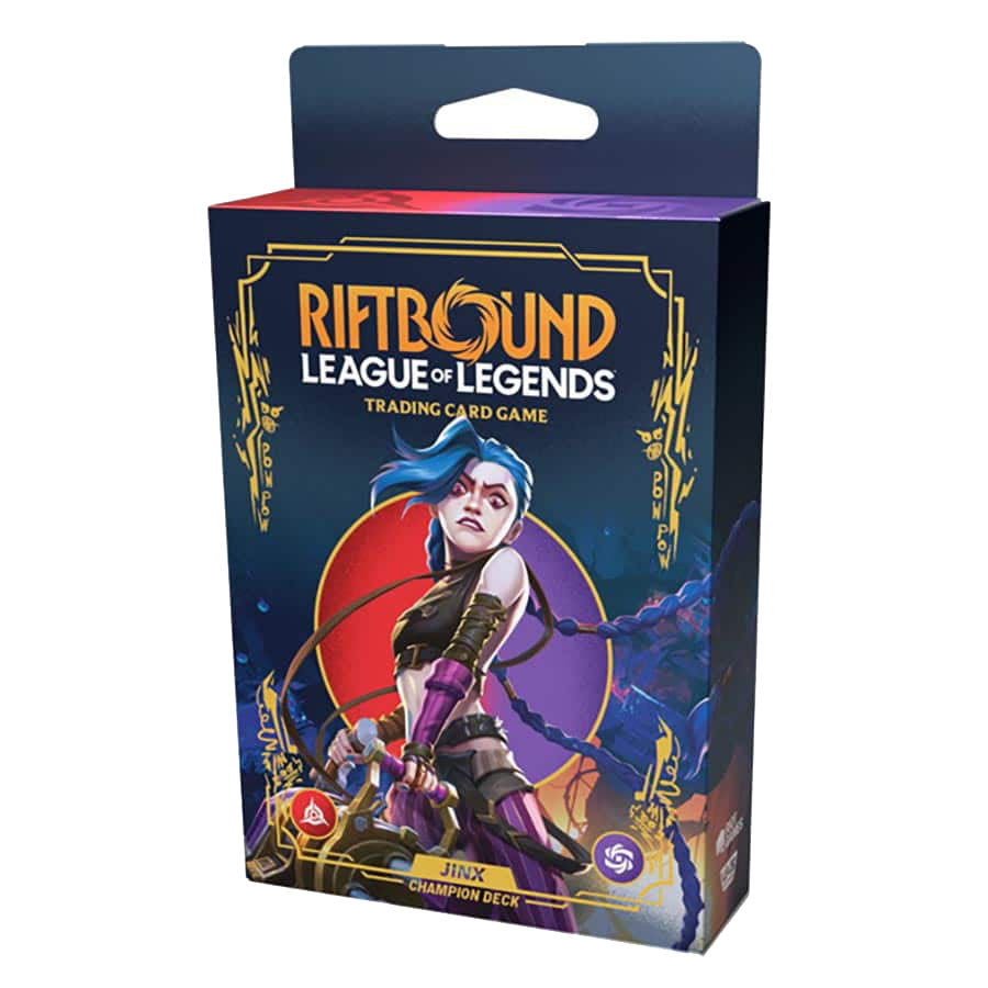 Riftbound League of Legends TCG Set 1 Origins Championship Deck, Jinx ...