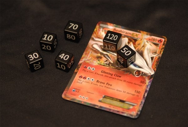TCG ALUMINUM NUMERIC "SMALL" DAMAGE COUNTERS ( 6 PCS ) | Meta TCG